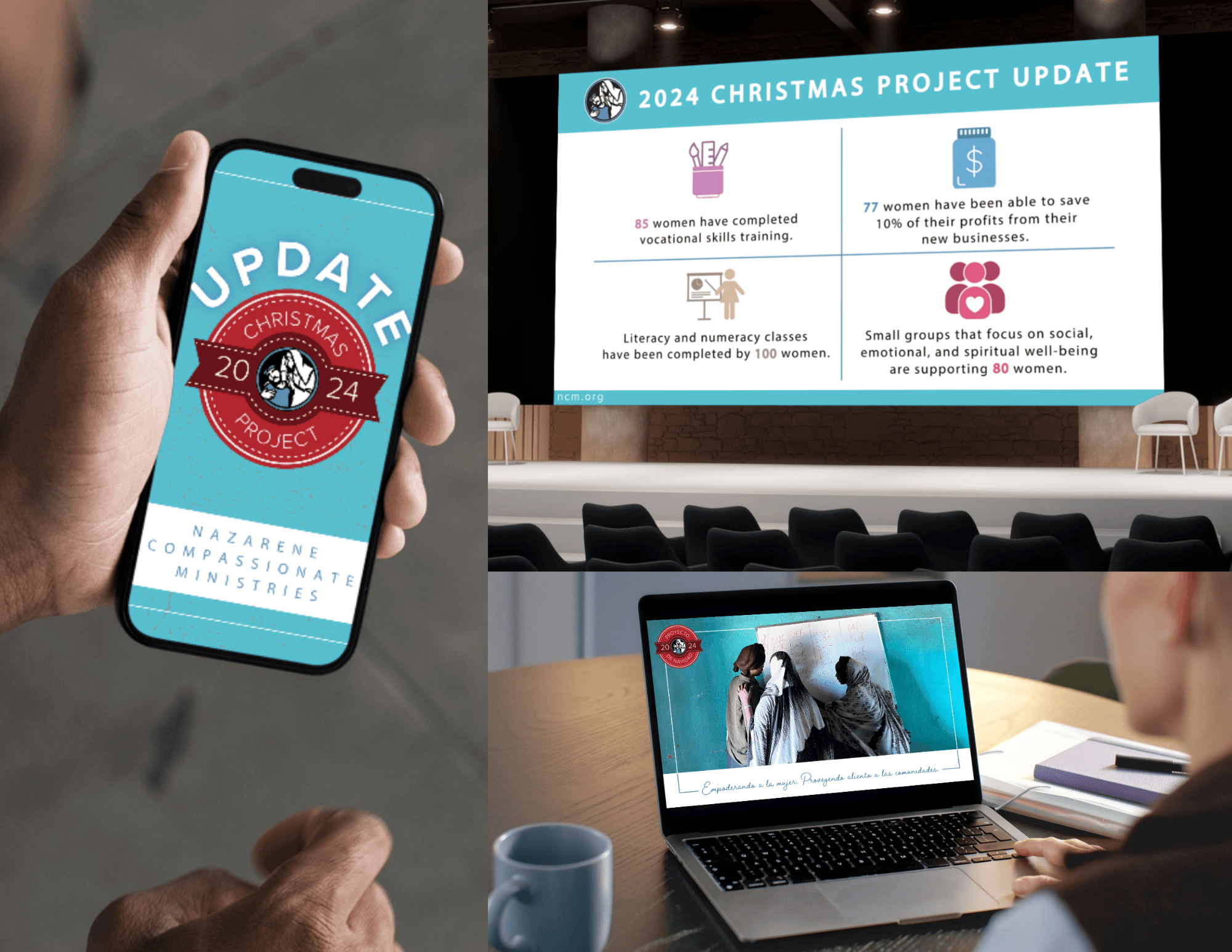 2024 Christmas Project: Empowering Women. Uplifting Communities.